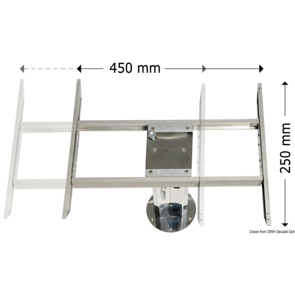 Osculati Bi-Directional Shifter for Table Pedestals | Blue Lagoon ...