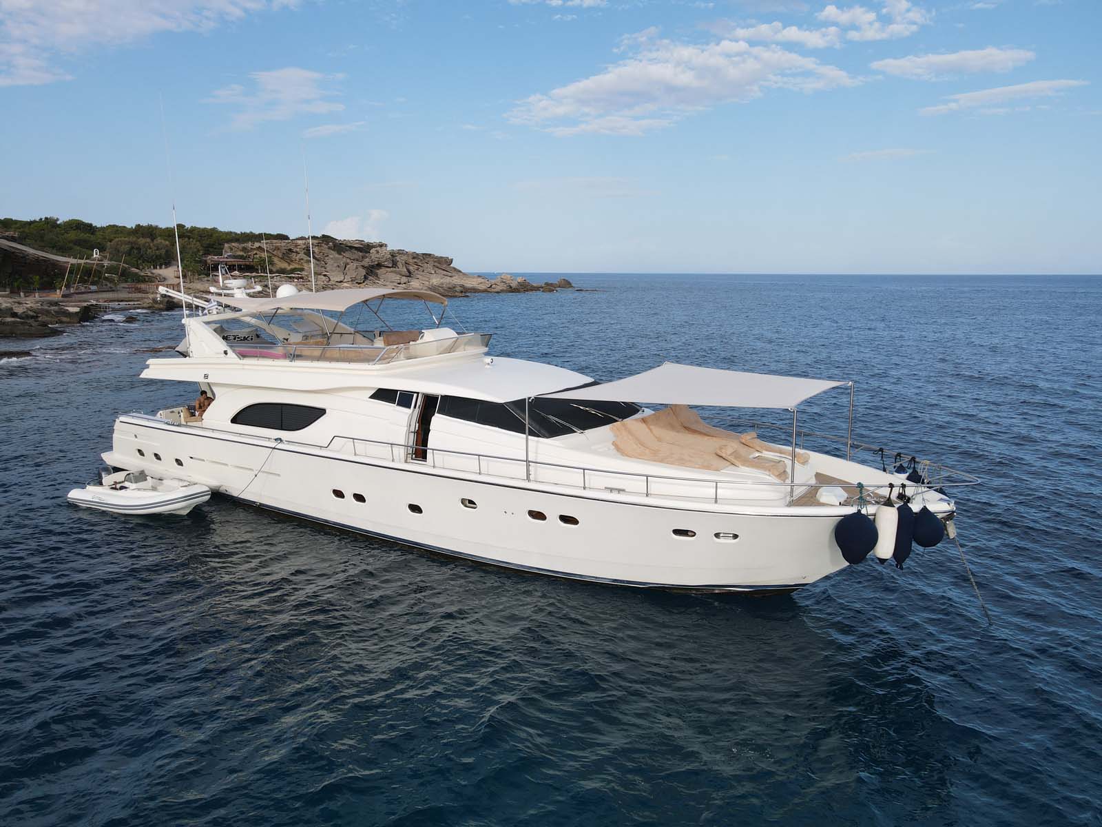 Used Ferretti Yachts 80 For Sale | Blue Lagoon Marine | Used Boats For ...