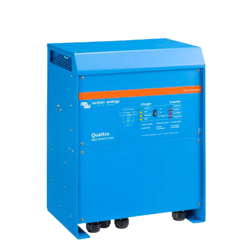 Victron Quattro 24/5000/120-100/100 230V VE.Bus Inverter Charger | Blue ...